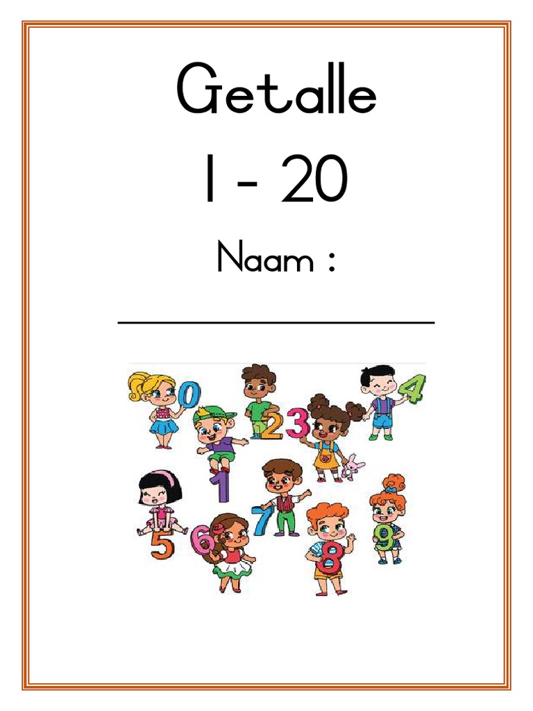 Getalle 1-20 | PDF
