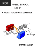 PHYsics Class12 Project Report Cbse 2020-2021 On Topic Ac Generator ...