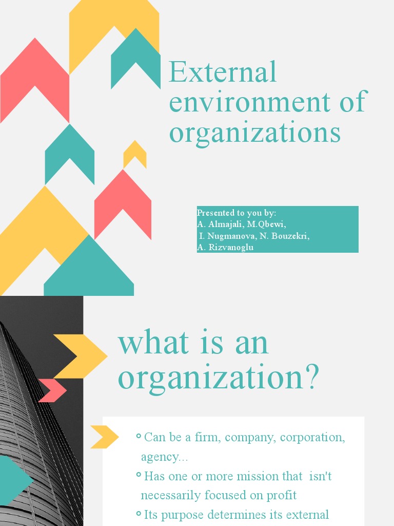External Environment of Organizations | PDF | Globalization | Inflation