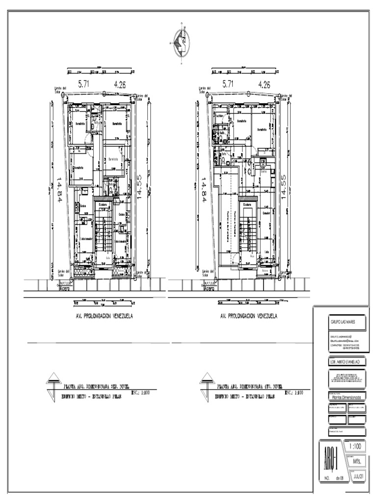 04 ARQ. EDIFICIO MIXTO - ESTANISLAO DEL PILAR-Model | PDF