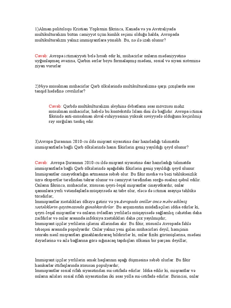 Multi 10 - Cu Fesil Cavab | PDF