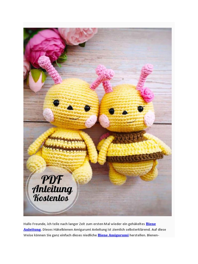 Amigurumi Anleitung Deutsch Kostenlos