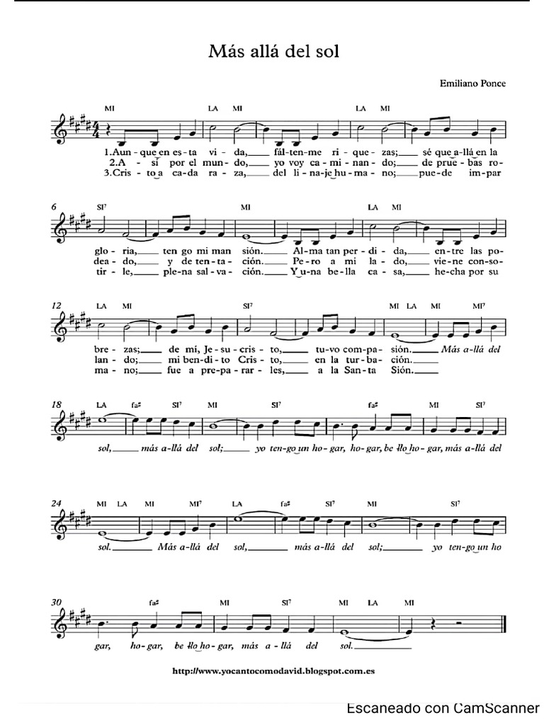 Mas Allá Del Sol | PDF