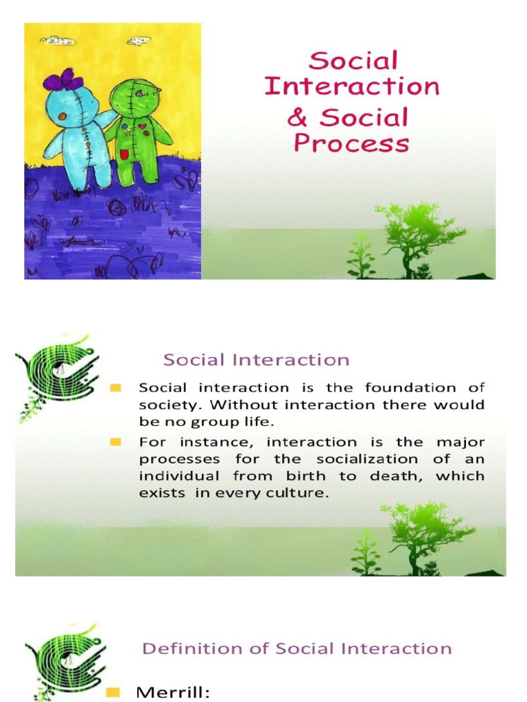 Social Interaction and Process | PDF | Cultural Assimilation | Society