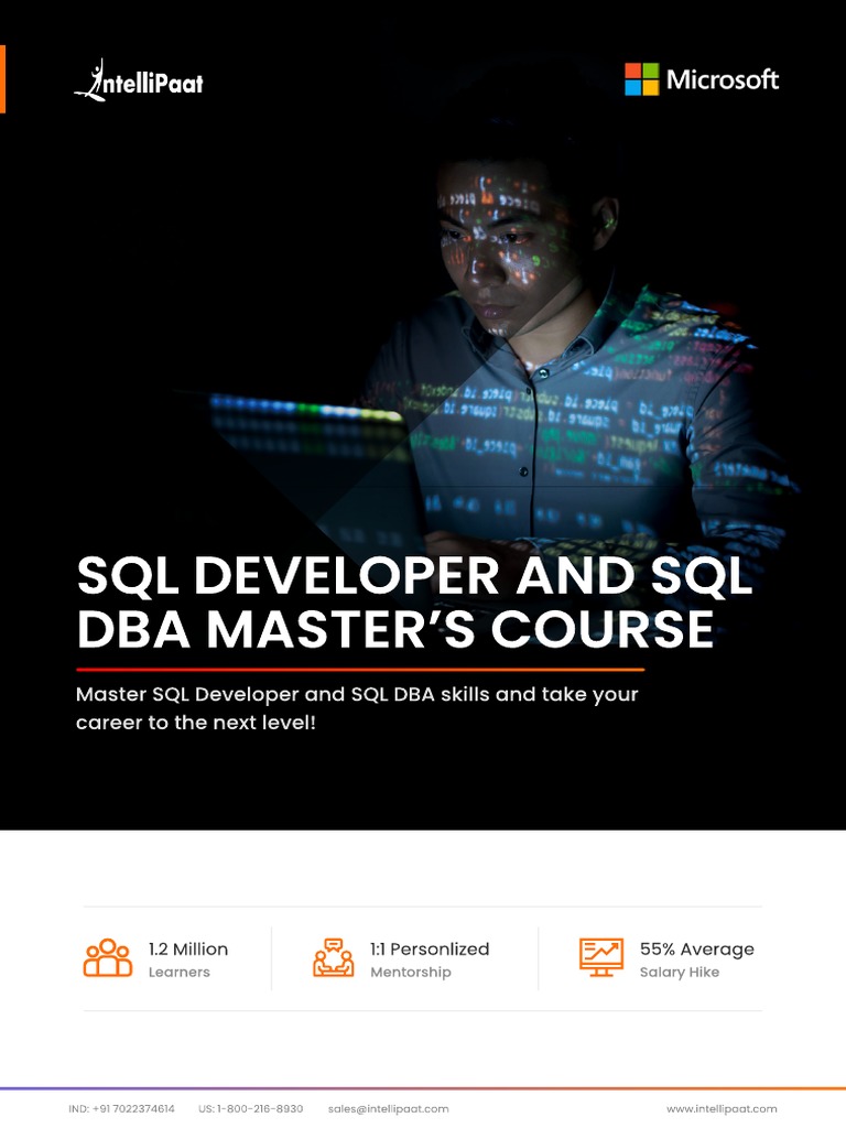 SQL Developer and SQL DBA Training Masters Program | PDF | Microsoft Sql Server | Relational ...