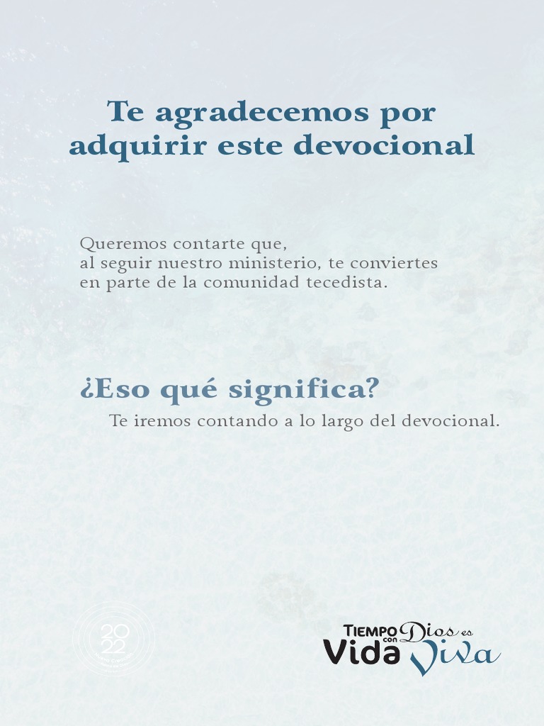 Tiempo Con Dios Agosto 2022 ESPANOL | PDF | Abrahán | Libro del Génesis