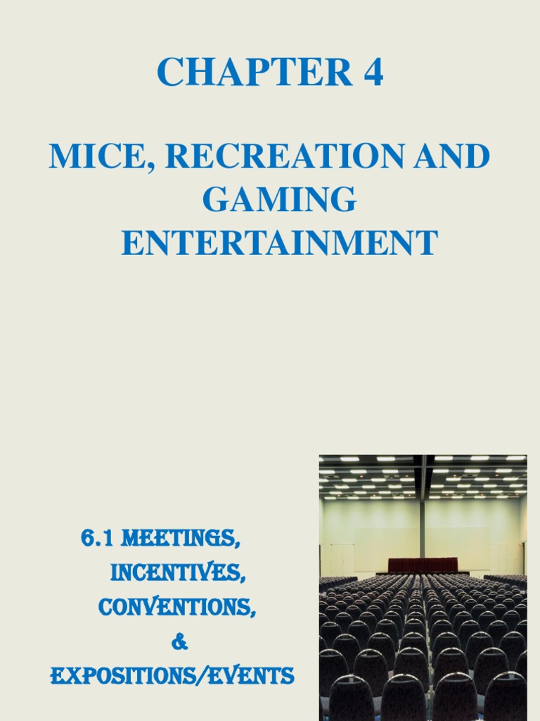 HTM400 Chapter 4 | PDF | Slot Machine | Casino