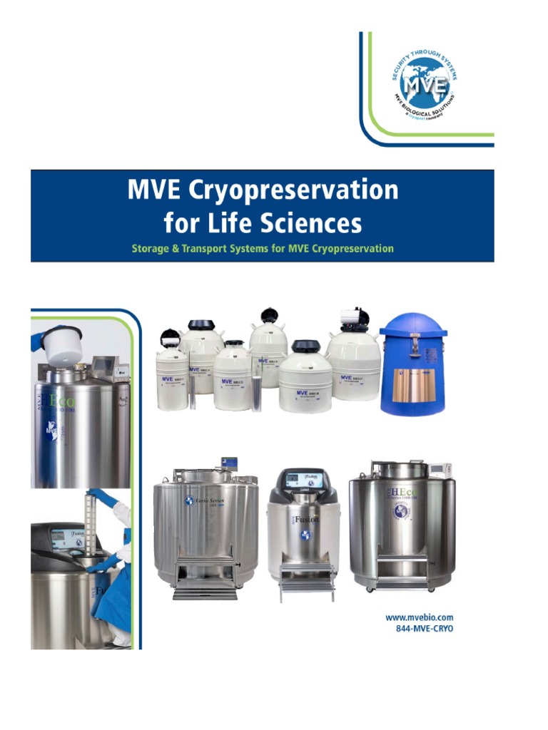 MVE Cryopreservation Catalog | PDF