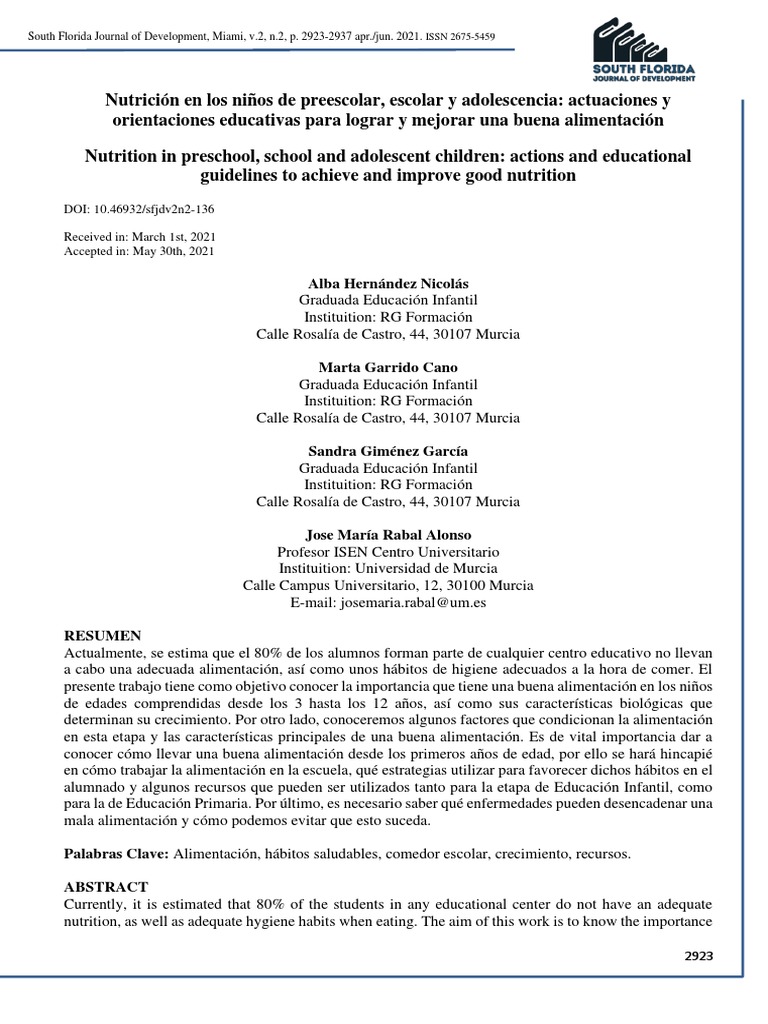 Editor sfjd,+Art.+136+SFJD | PDF | Dieta | Alimentos