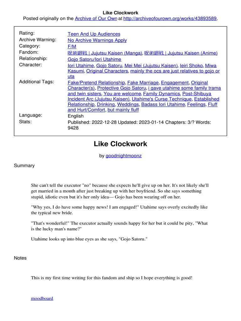 Like Clockwork | PDF | Anger