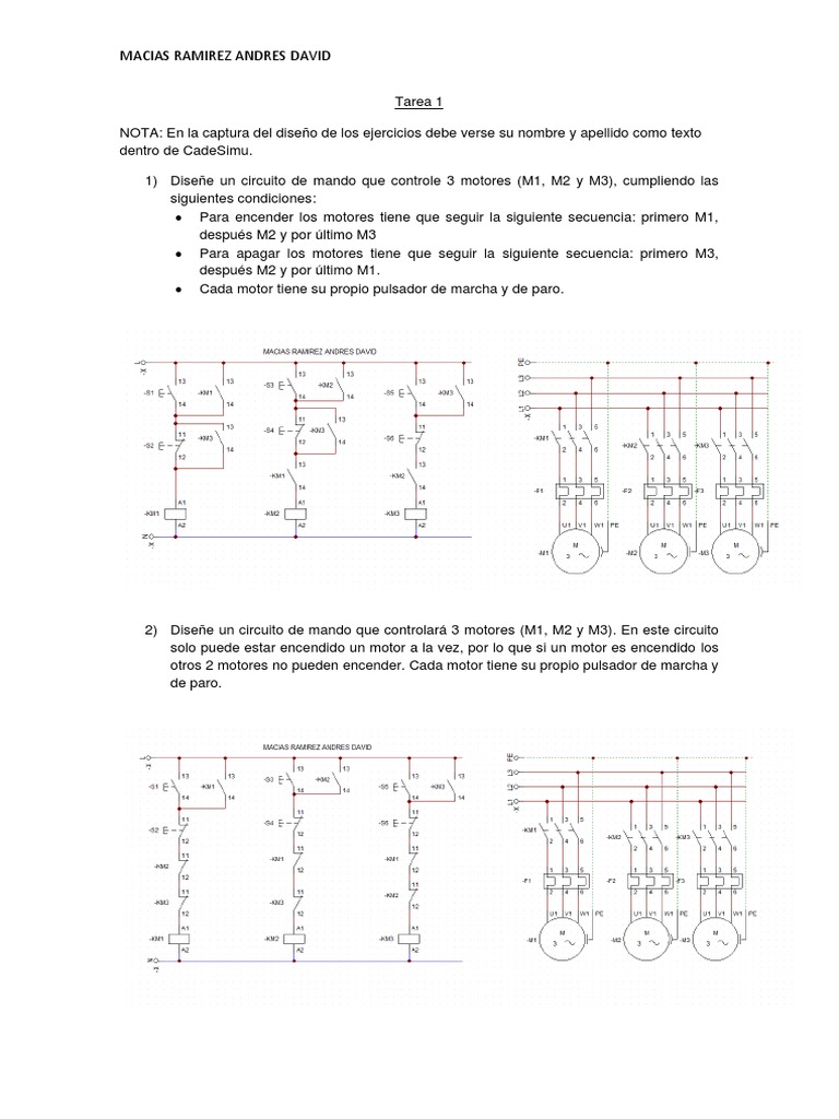 Ejercicios de Cadesimu | PDF