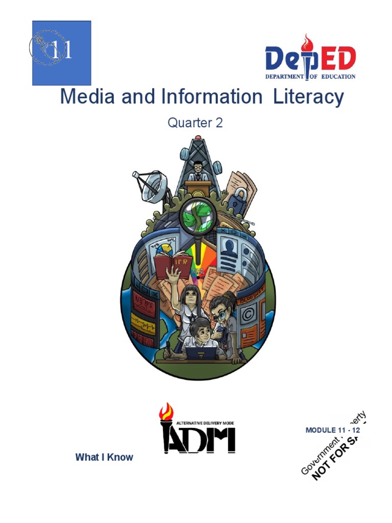 MIL Module 11 12 1 | PDF | Media (Communication) | Journalism