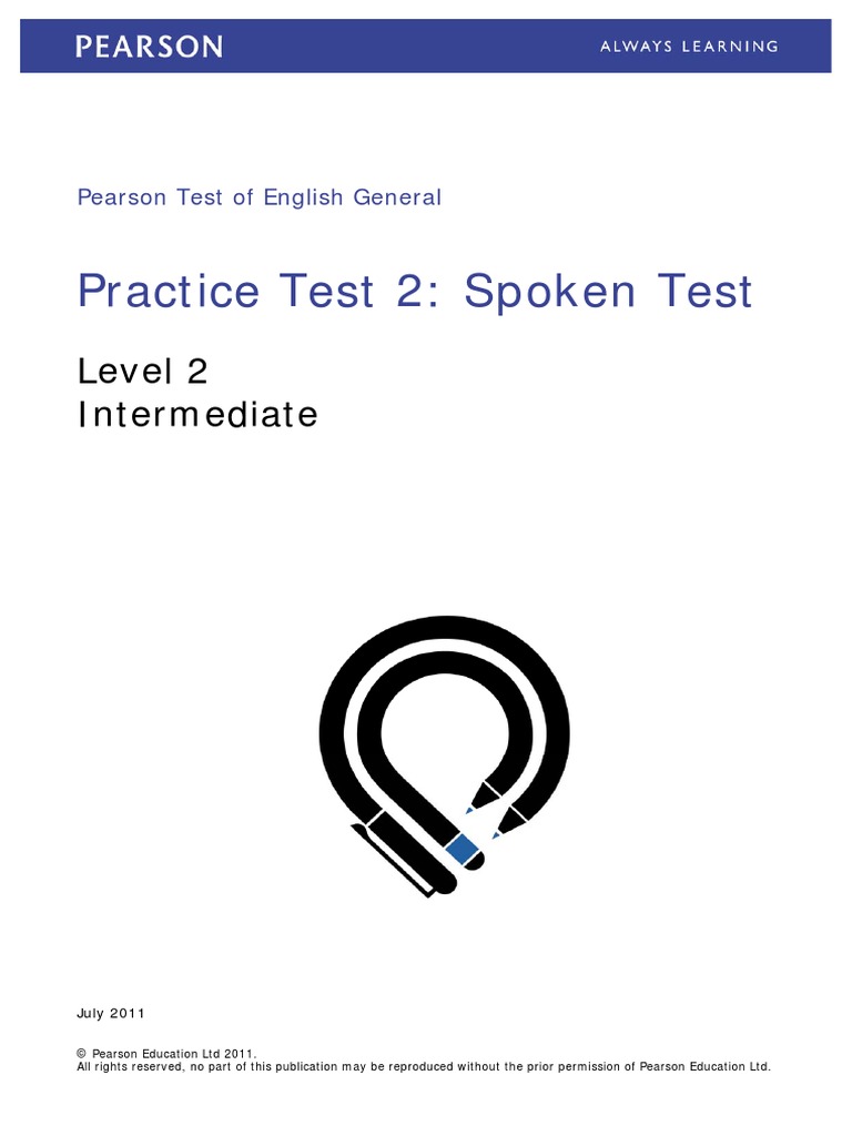 PTEG Spoken PracticeTest2 L2 | PDF | Supermarket