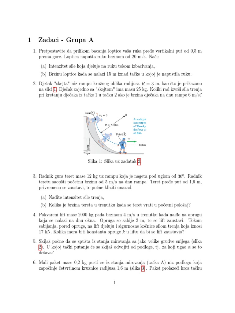 Potencijalna Energija | PDF