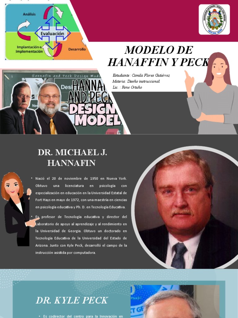 Modelo de Diseño Instruccional Hannafin y Peck | PDF | Aprendizaje | Diseño