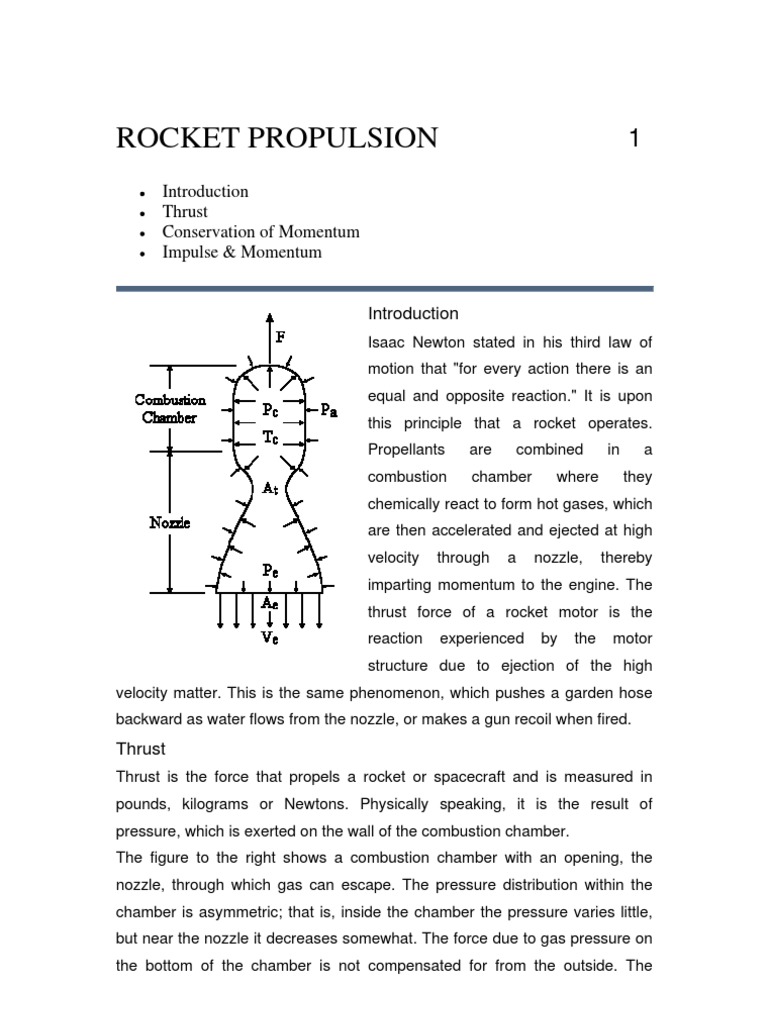 Rocket Propulsion | Download Free PDF | Rocket Engine | Rocket Propellant