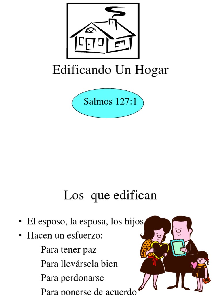 Edificando Un Hogar | PDF