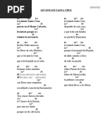 Alabanzas a la Santa Cruz: Letra y Acordes | PDF | María, madre de ...