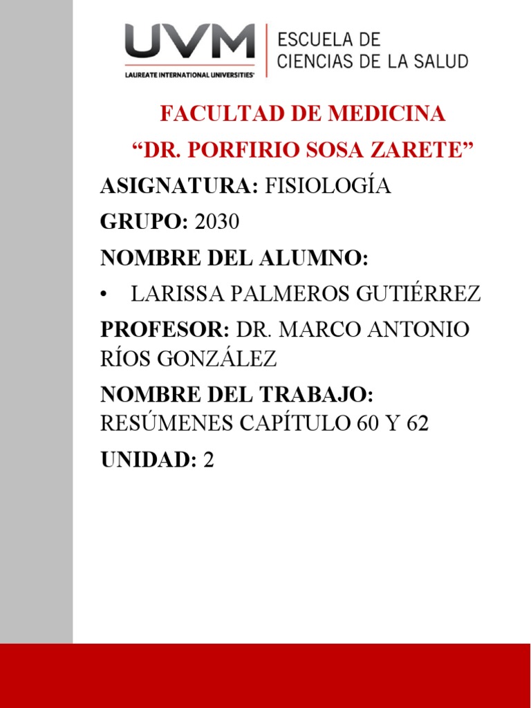Capítulo 60 y 62 | PDF | Fluido cerebroespinal | Cerebro