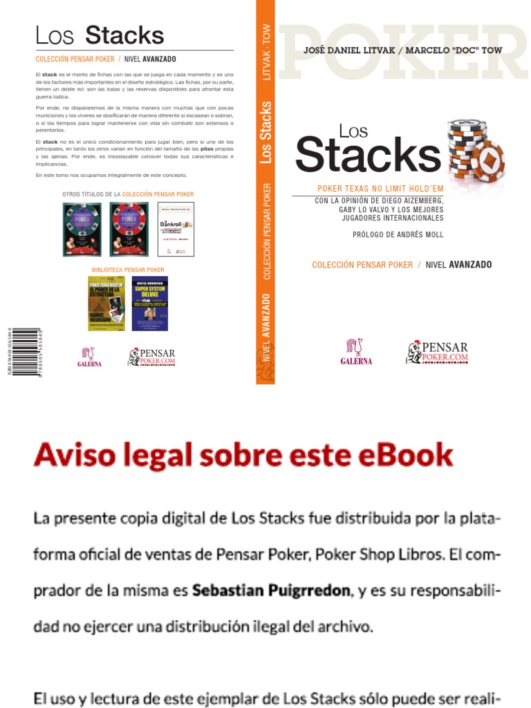 IMPORTANTE - Los Stacks | Descargar gratis PDF | Probabilidad | Póker