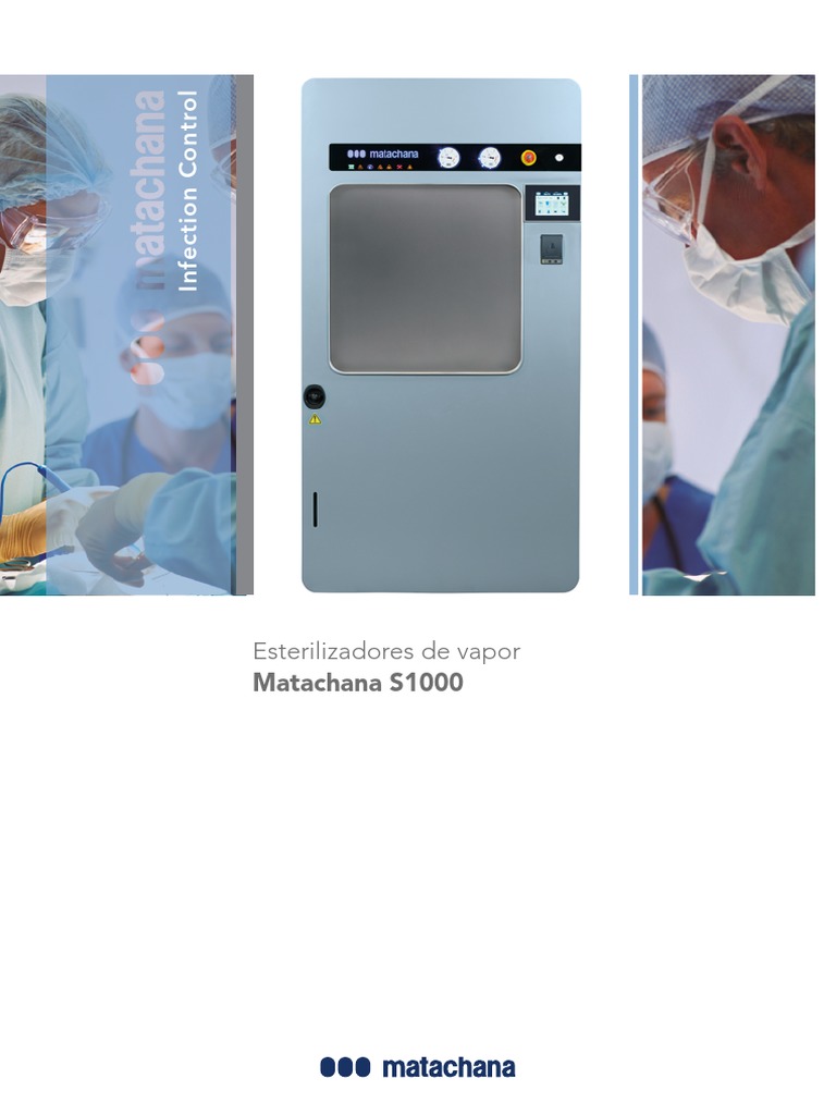 Esterilizadores de Vapor S1000 de Matachana | PDF