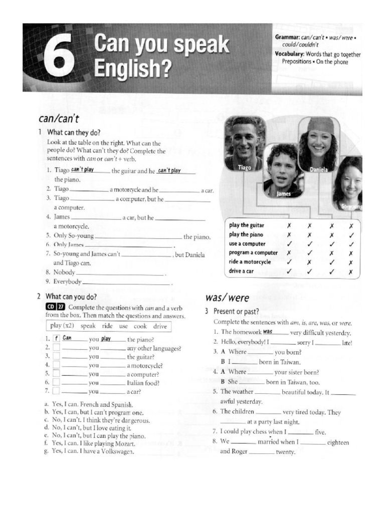 Workbook Level 1 | PDF