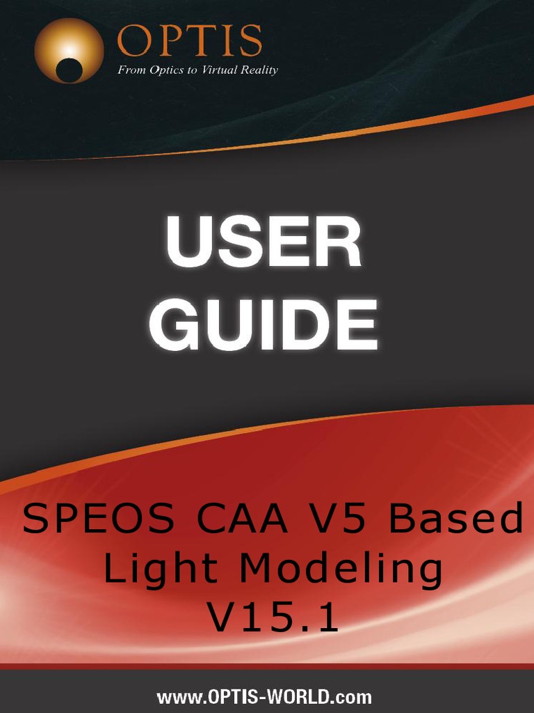 Speos Light Modeling v15.1 | PDF | Thread (Computing) | Color
