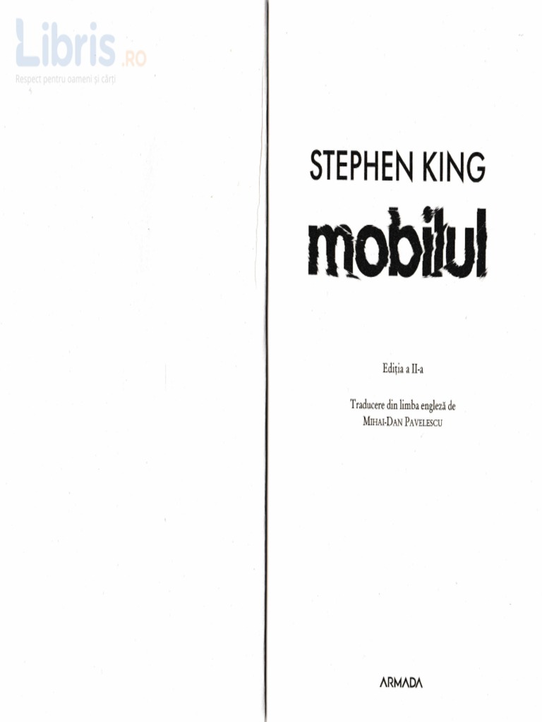 Mobilul - Stephen King | PDF