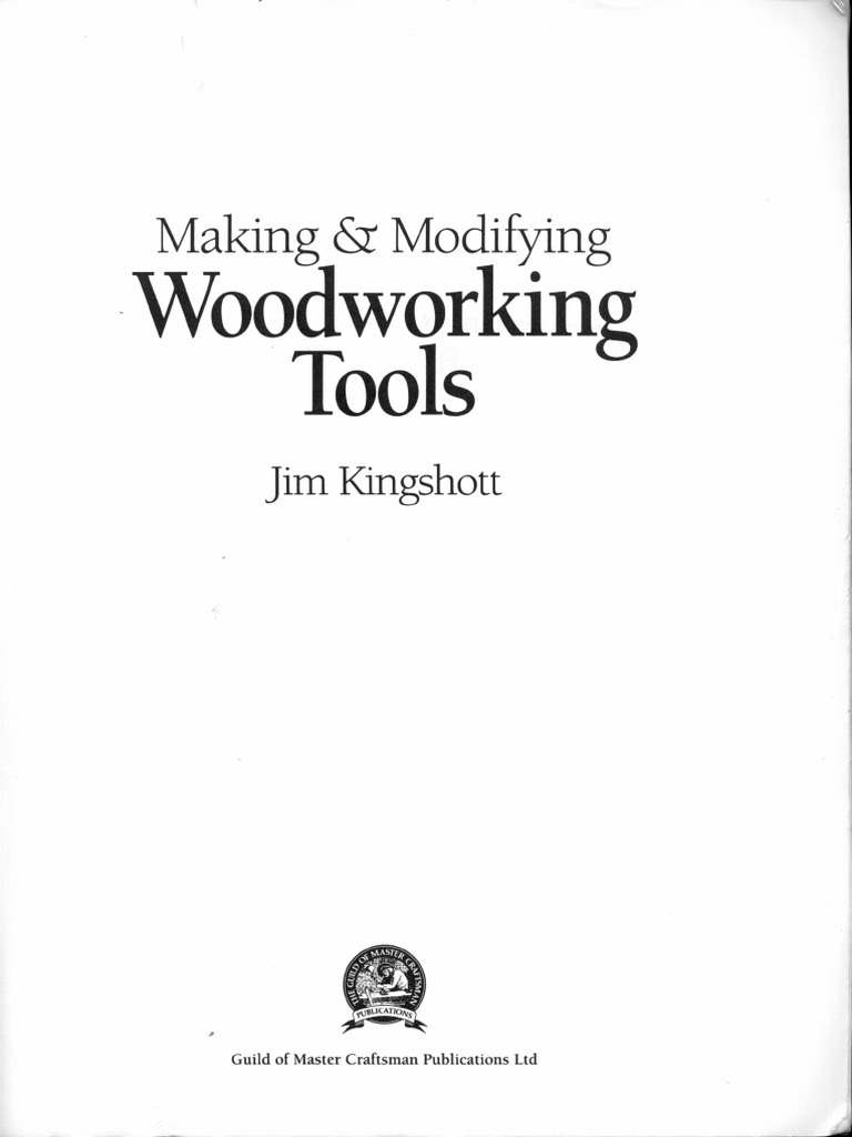 Modifying Wood Tools | PDF