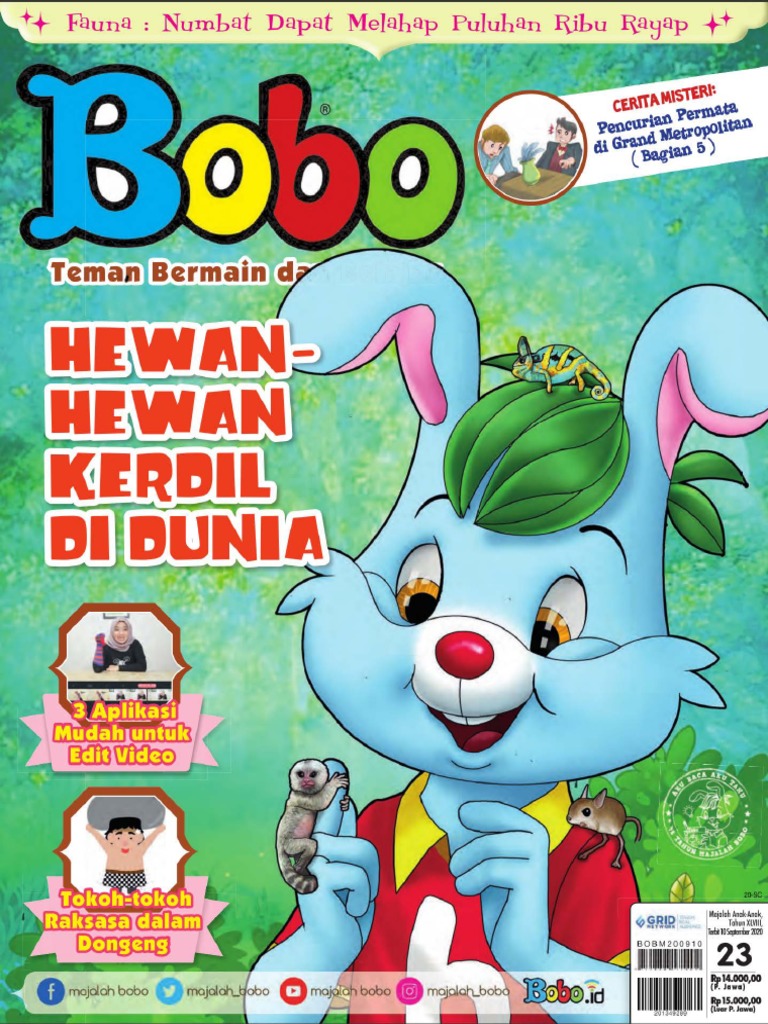 Majalah Bobo 10 September 2020 | PDF
