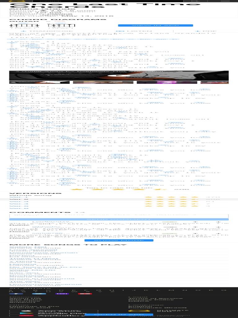 ONE LAST TIME CHORDS (Ver 2) by Ariana Grande For Guitar, Ukulele ...