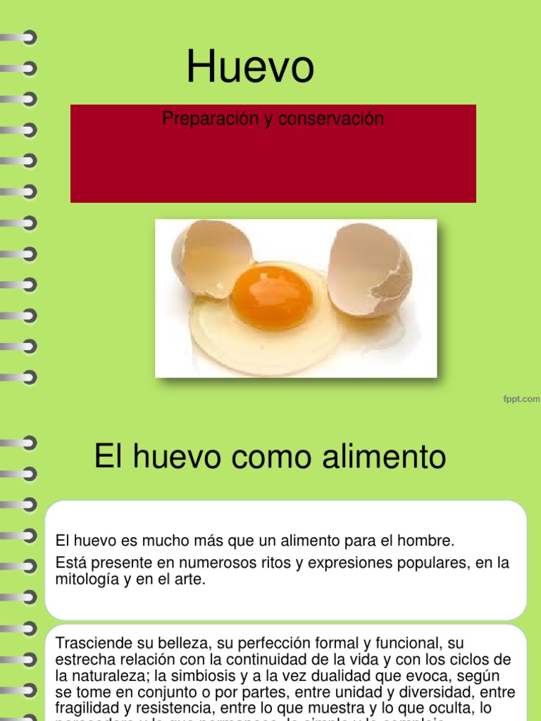 Huevos | PDF | Huevo como alimento | Huevo