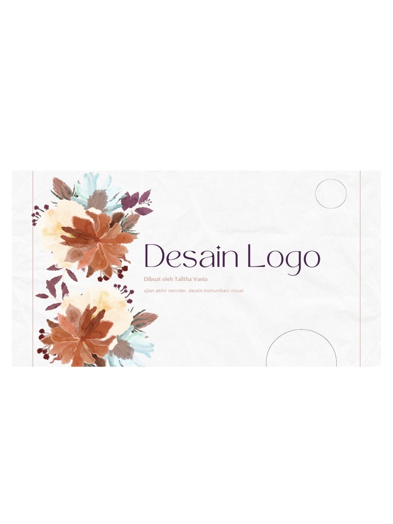 Buka Talitha Vania - 19321006 - UAS DKV | PDF | Seni