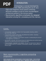 Seminar - NEUROMORPHIC COMPUTING | PDF | Computing | Algorithms