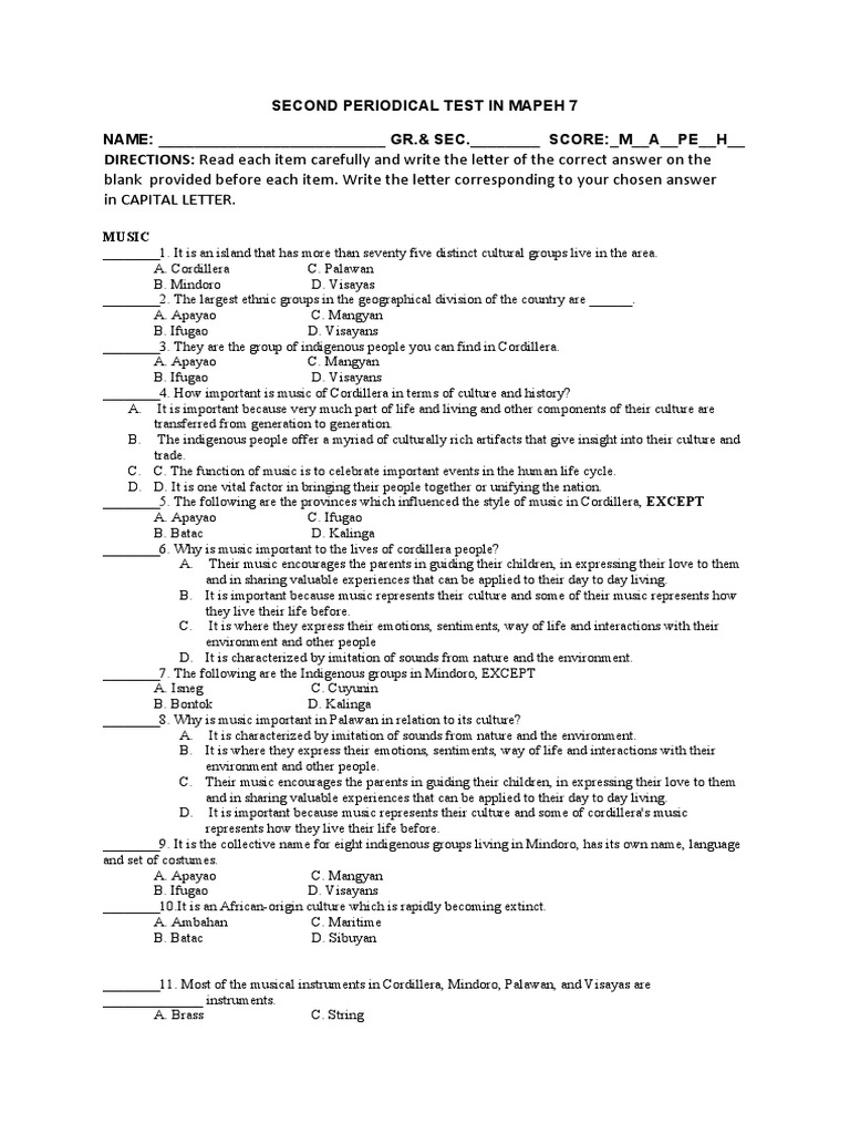 PT G7 Mapeh | PDF | Foods | Eating Disorder