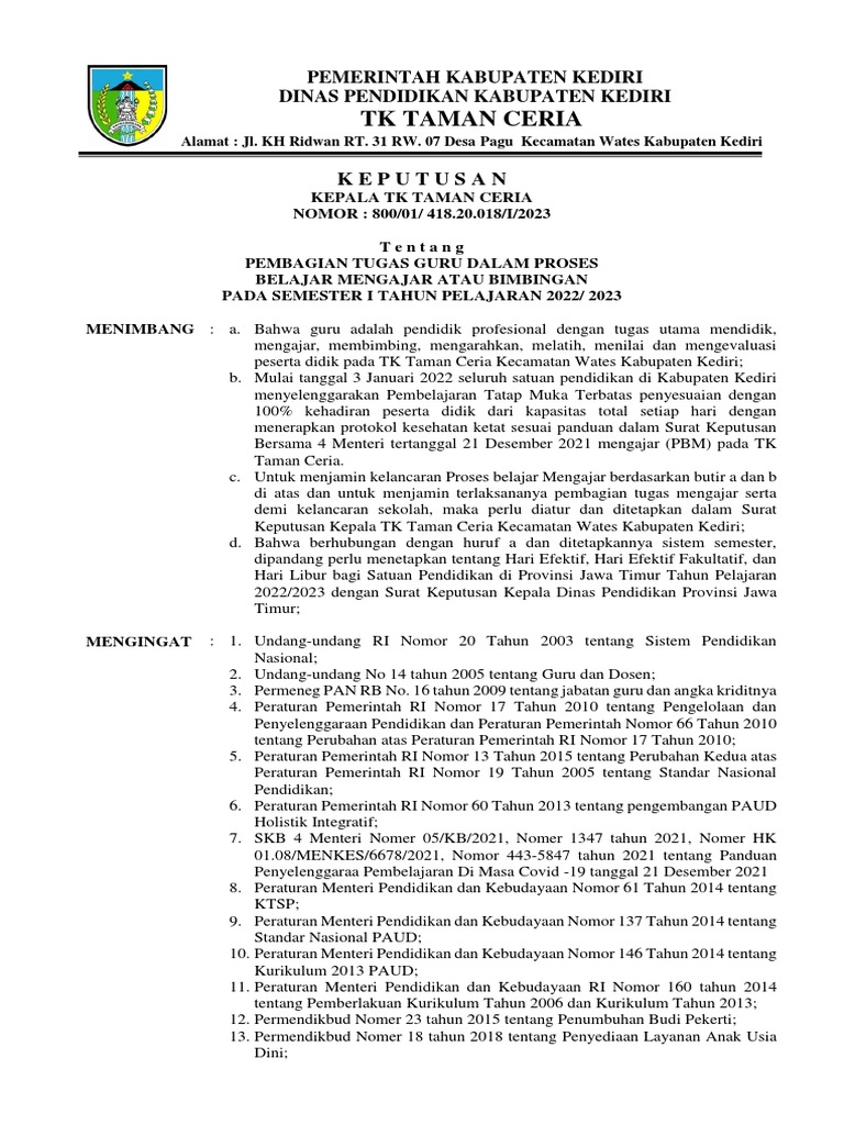 SK PBM SMT II TH 2023 TC - Edited | PDF