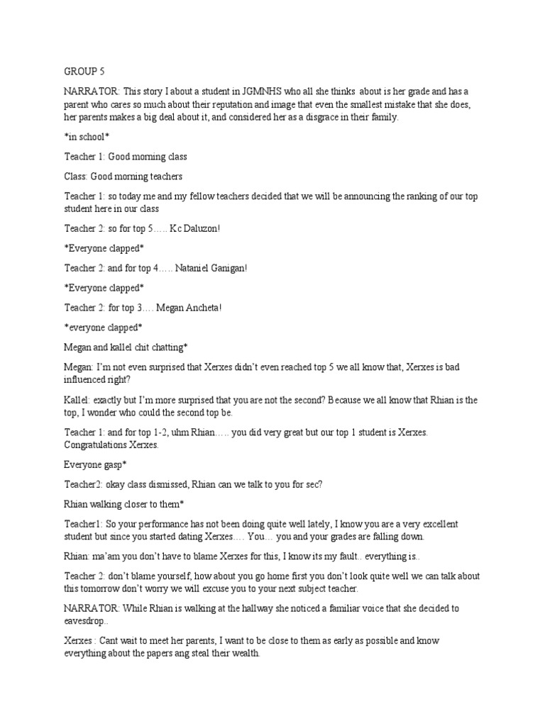 GROUP 5 Math Roleplay | PDF