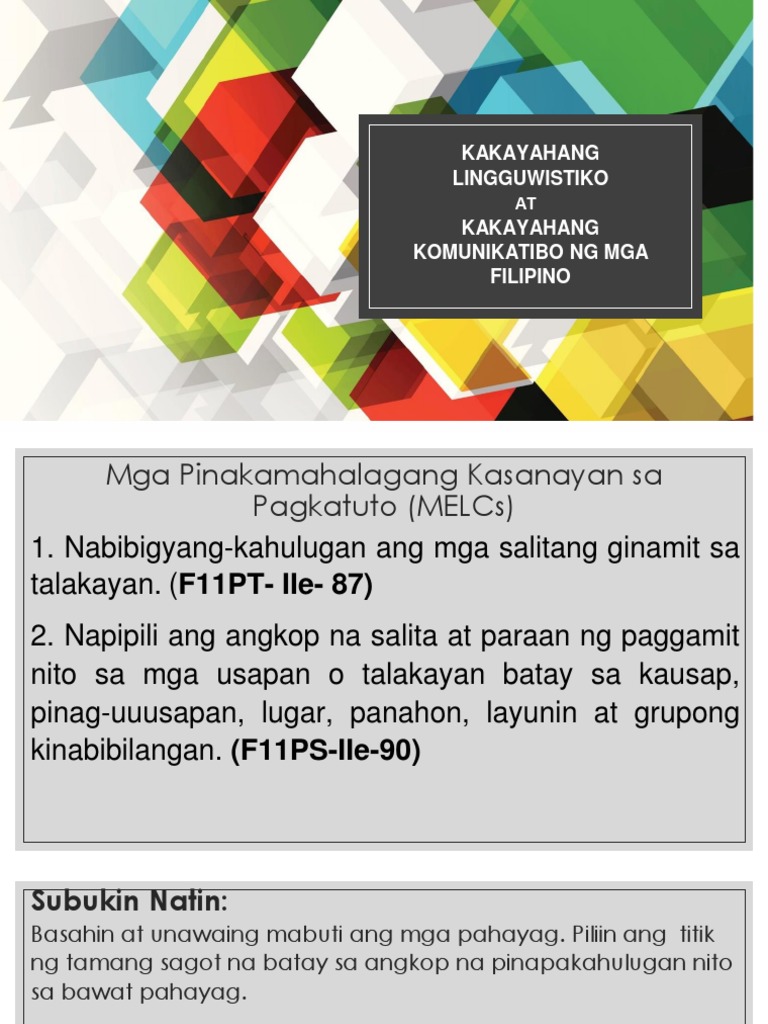 Q2 KPWKP Week 5 | PDF