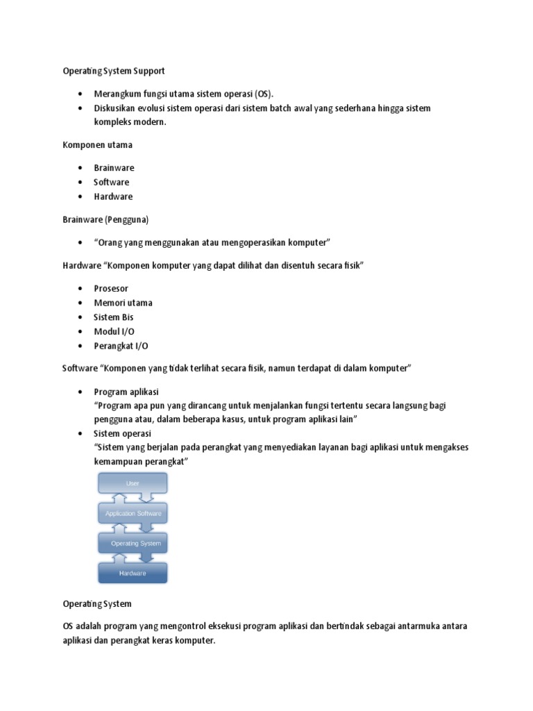 Operating System Support P17 | PDF | Seni | Teknologi & Rekayasa
