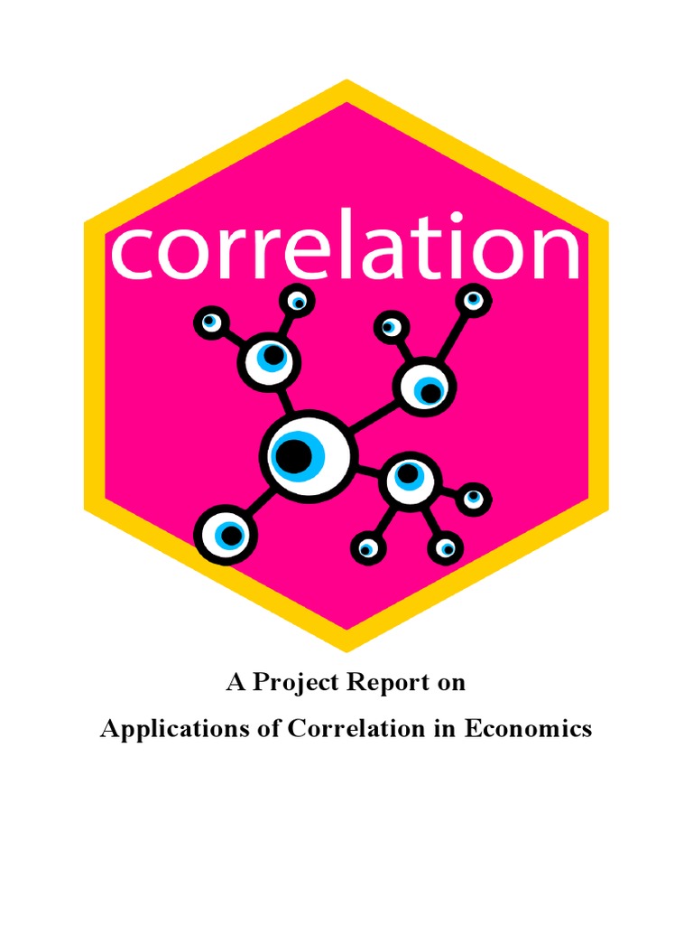 Correlation And Its Applications In Economics Pdf Supply And Demand Economies