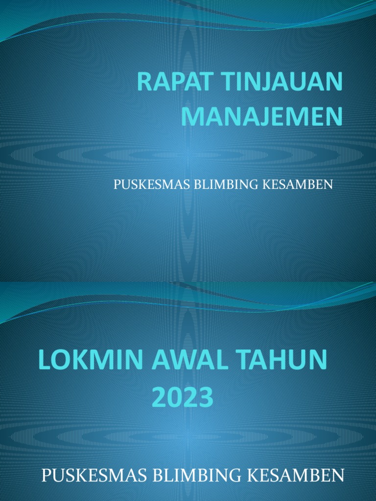 Lokmin Awal Tahun 2023 | PDF