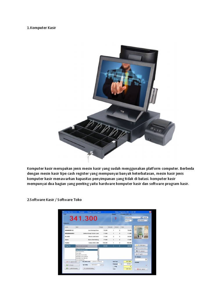 Fungsi Kasir Dan Peralatan Dan Fungsi Peralatan | PDF