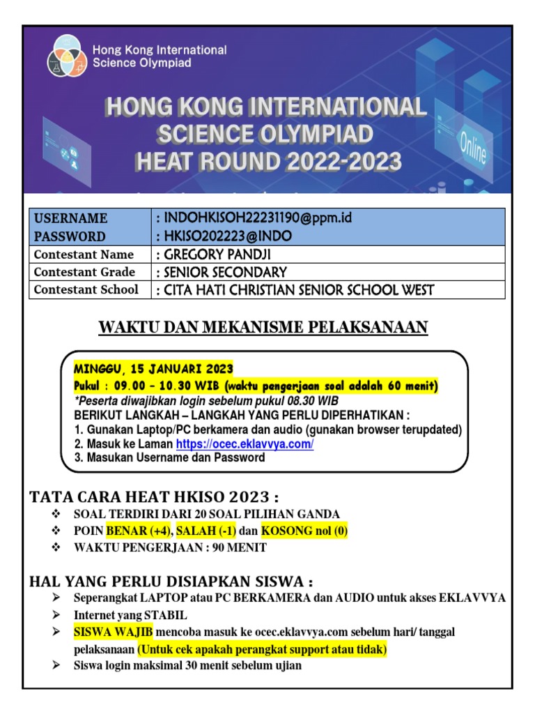 ID HKISO HEAT Past Paper | PDF