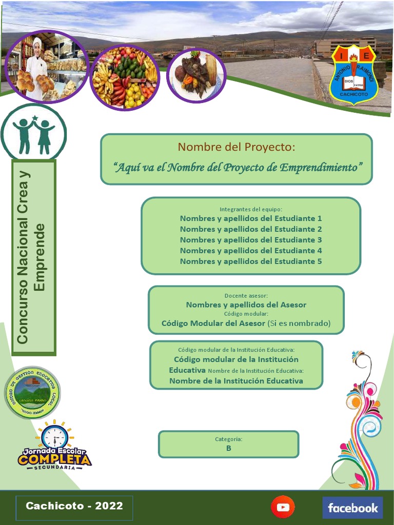 Caratulas Crea y Emprende | PDF