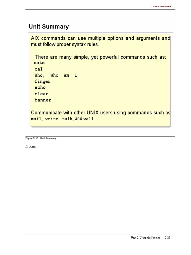 AIX Basics Student Guide-14 | PDF