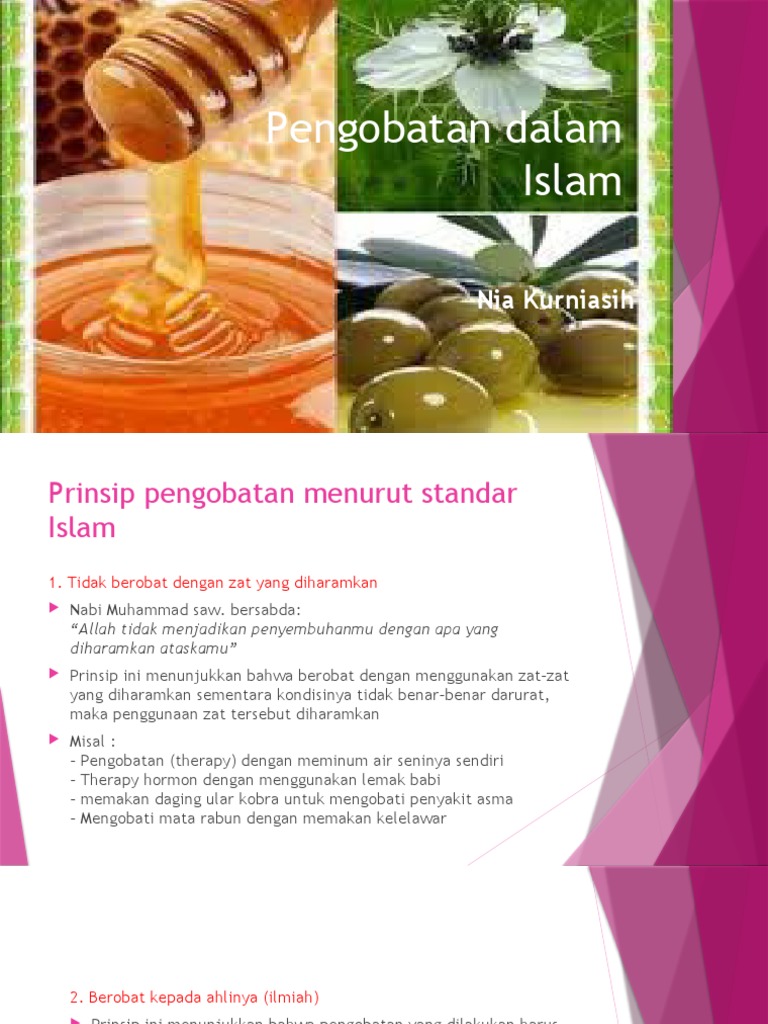 Prinsip Pengobatan dalam Islam | PDF