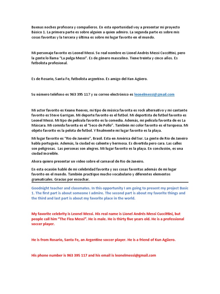 Proyecto Ingles | PDF