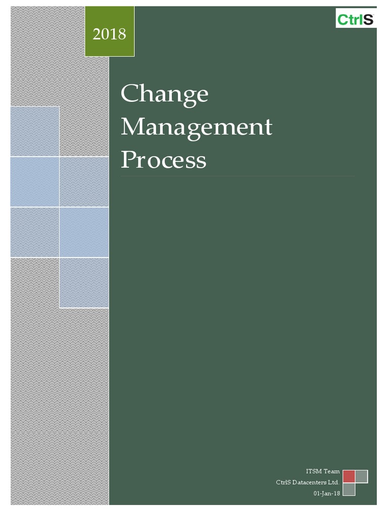 Change - Management - Process - V2 0 | PDF | Life Cycle Assessment | Risk