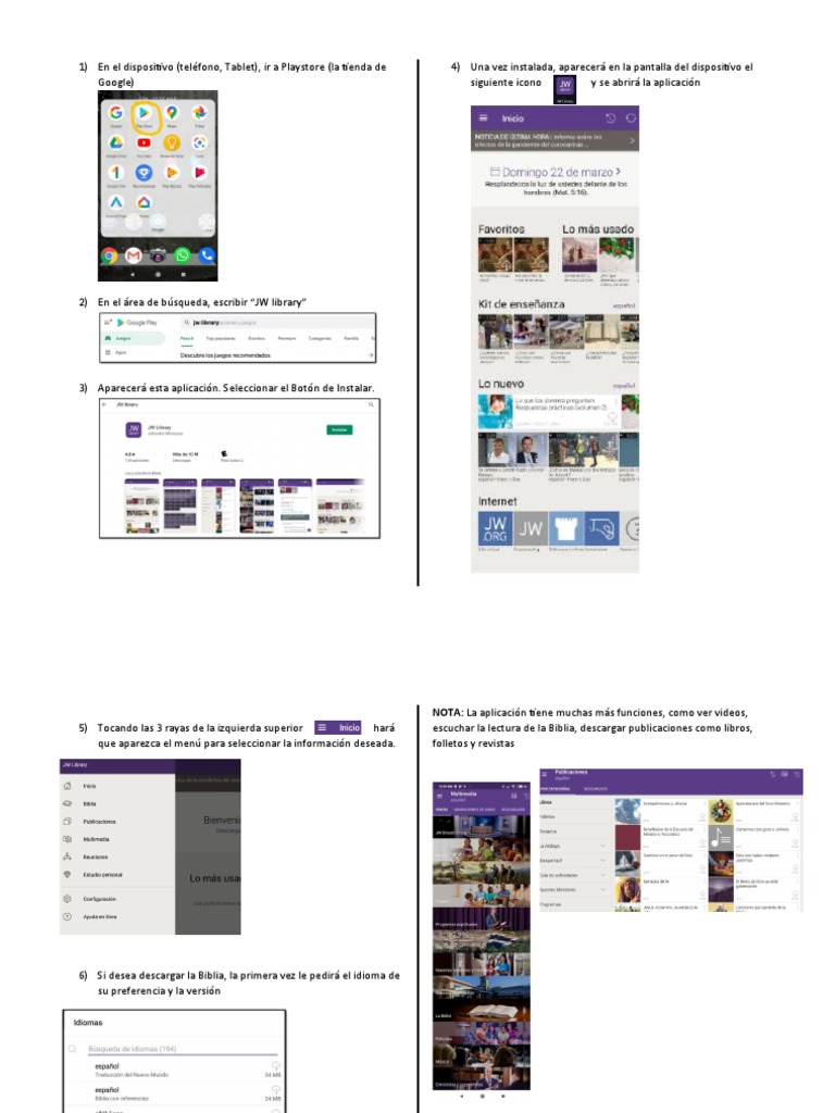 Descargar JW Library | PDF