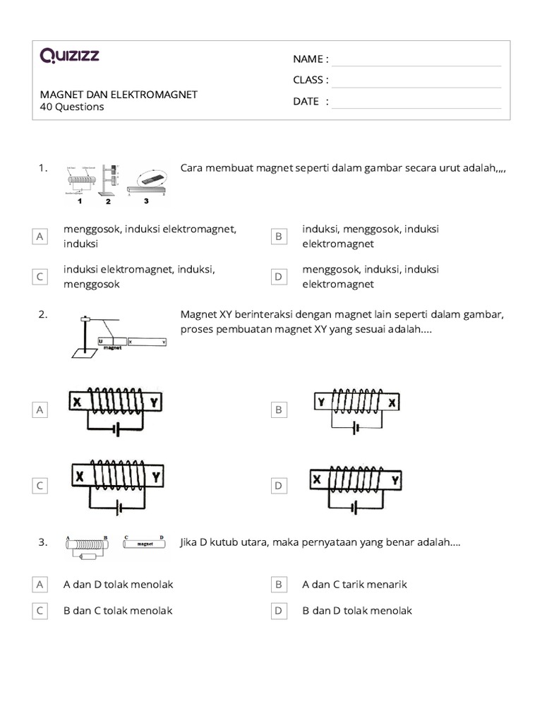 Magnet Dan Elektromagnet | PDF
